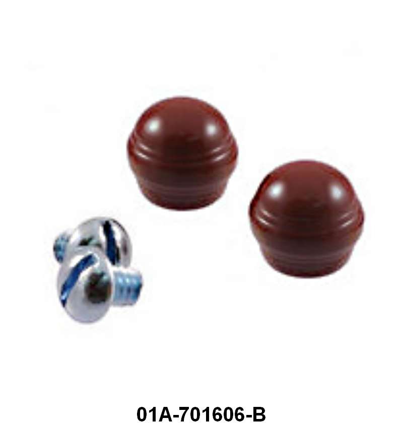FRONT ASH TRAY KNOBS - 40 PASS DELUXE MAROON