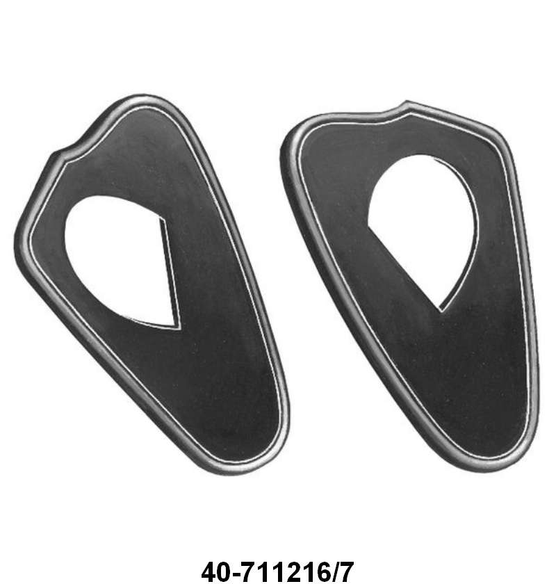 Windshield Frame Stanchion Pads 1933-34