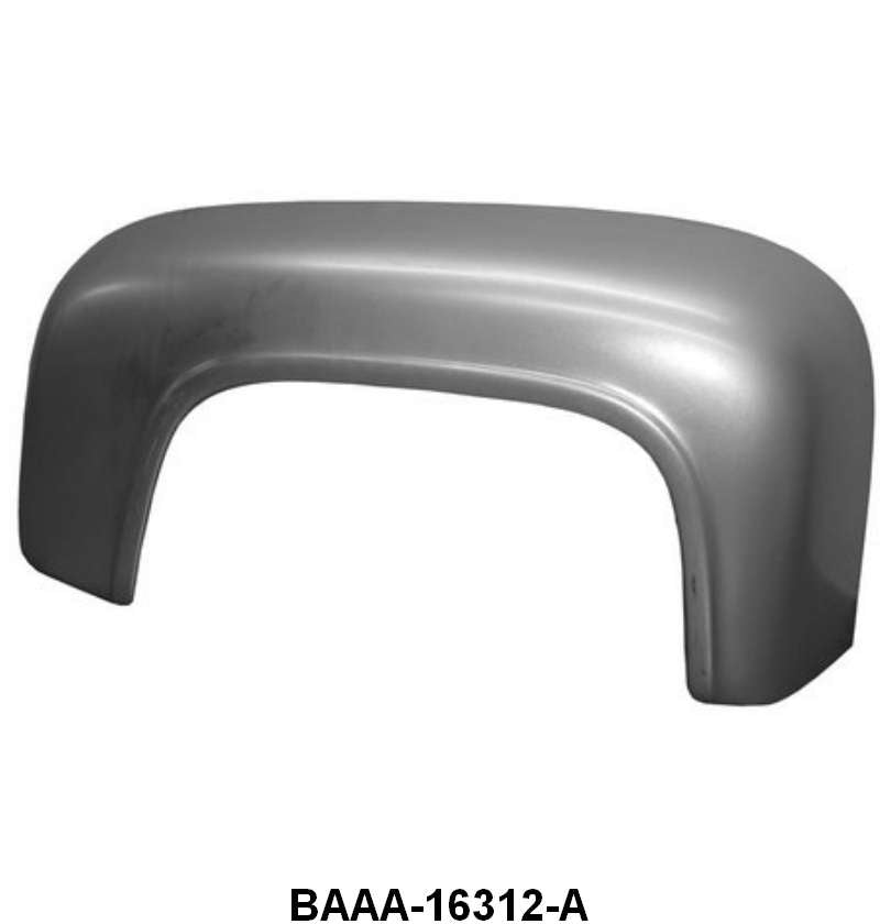 STEEL STEPSIDE REAR FENDER - 53-79 PICKUP RIGHT HAND STEP SIDE